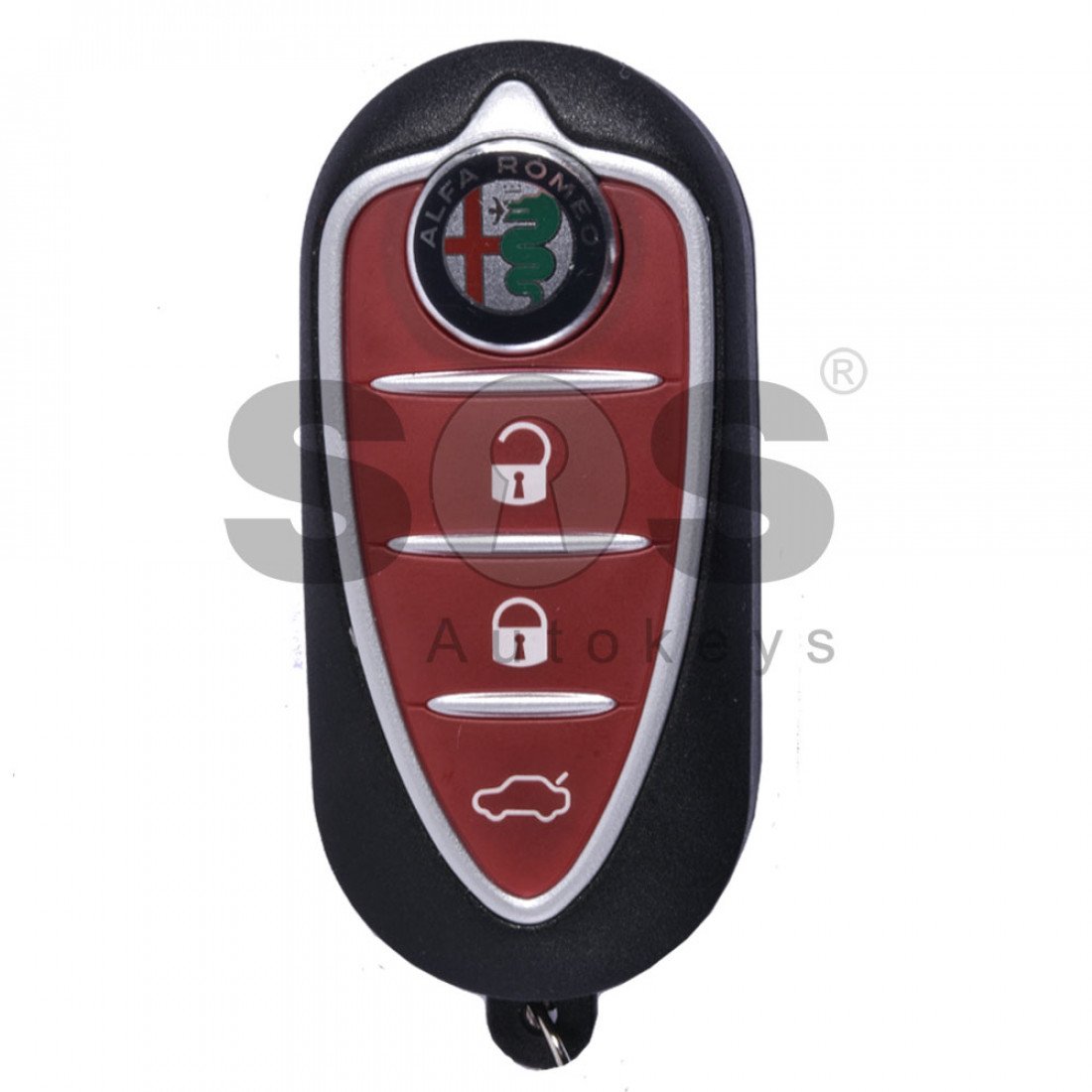OEM Flip Key for Alfa Romeo Mito Buttons:3 Frequency 433 MHz ...