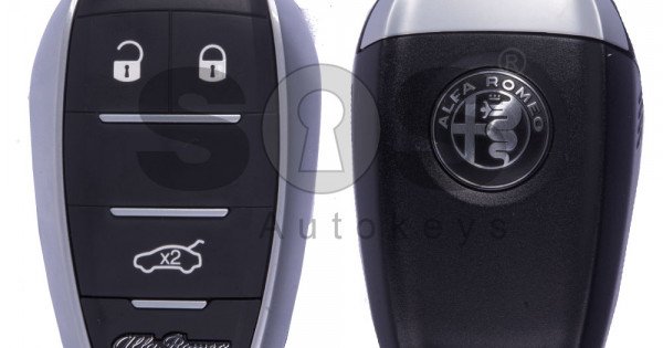 OEM Smart Key for Alfa Romeo Giulia/Stelvio Buttons:3 / Frequency ...