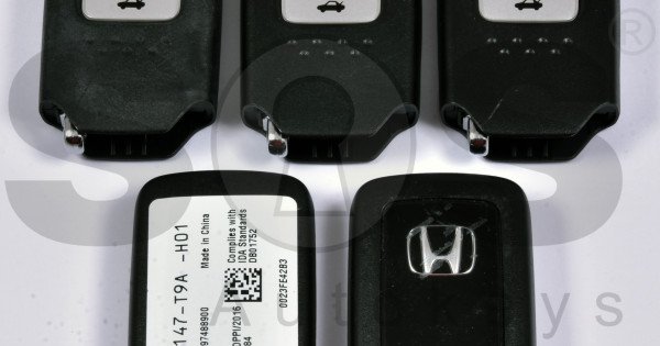 OEM Smart Key for Honda Buttons:3 / Frequency:433MHz / Transponder ...