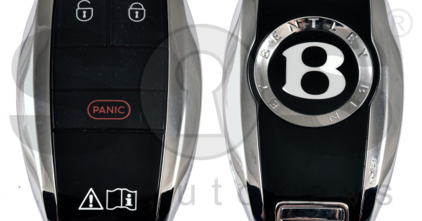 OEM Flip Key for Bentley Buttons:2+1P / Frequency:434MHz / Transponder ...