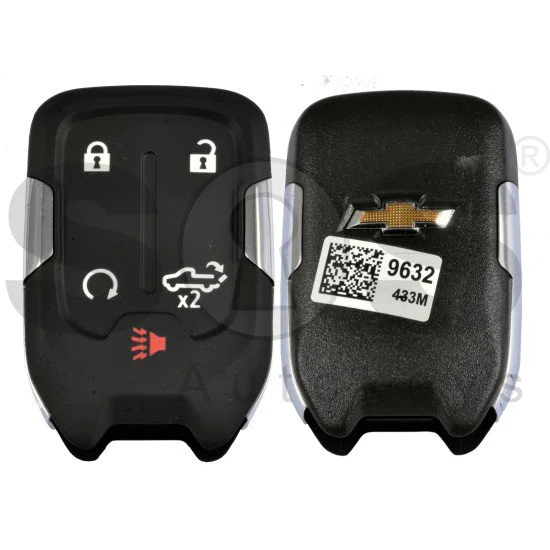 OEM Smart Key for Chevrolet Silverado 2019+ Buttons:4+1 / Transponder ...