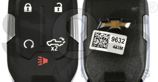 OEM Smart Key for Chevrolet Silverado 2019+ Buttons:4+1 / Transponder ...