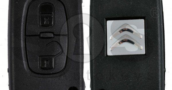 OEM Flip Key for Citroen Buttons:2 / Frequency:433MHz / Transponder:PCF ...