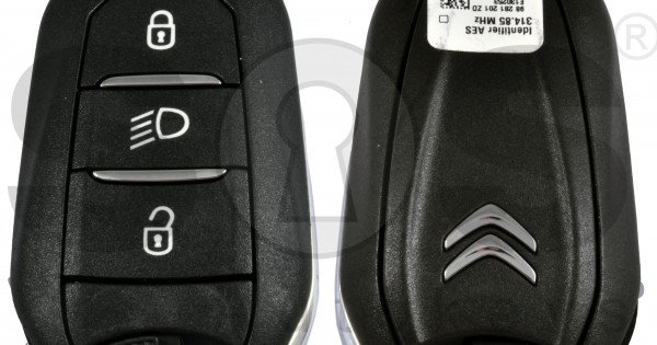 OEM Smart Key for Citroen DS 7 Buttons:3 / Frequency: 434 MHz ...