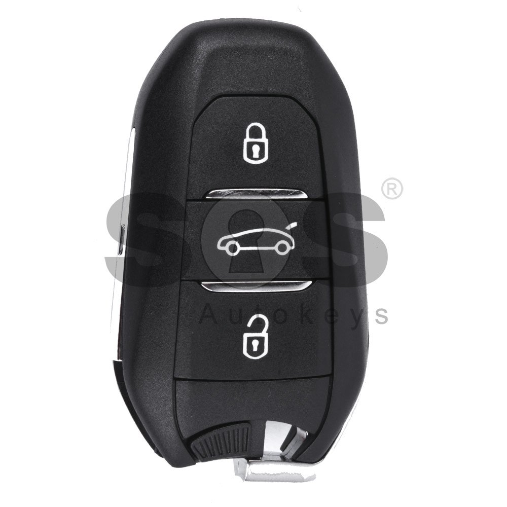 OEM Smart Key for Citroen C4/C5/Picasso Buttons:3 / Frequency:434 MHz ...