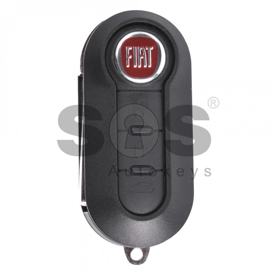 Flip Key for Fiat Doblo/Ducato Buttons:3 / Frequency:434MHz ...