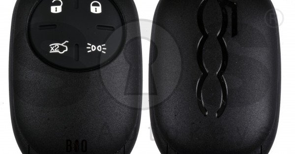 OEM Smart Key for Fiat 500 Buttons:3 / Frequency:434MHz / Transponder ...