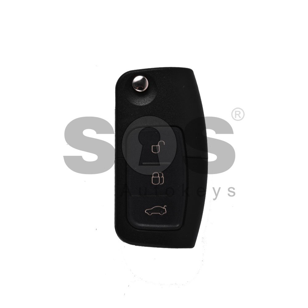 Flip Key for Ford Buttons:3 / Frequency:434MHz / Transponder: 4D63 ...