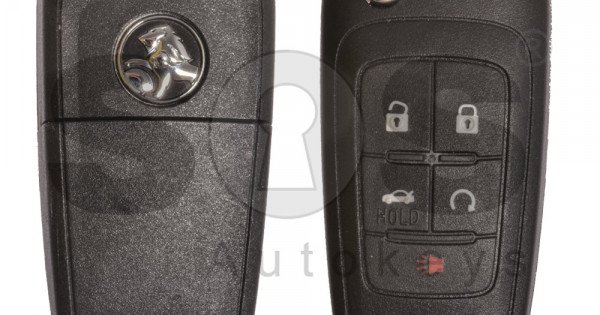 OEM Flip Key for Holden(GM) / Buttons:5 / Frequency: 434MHz ...