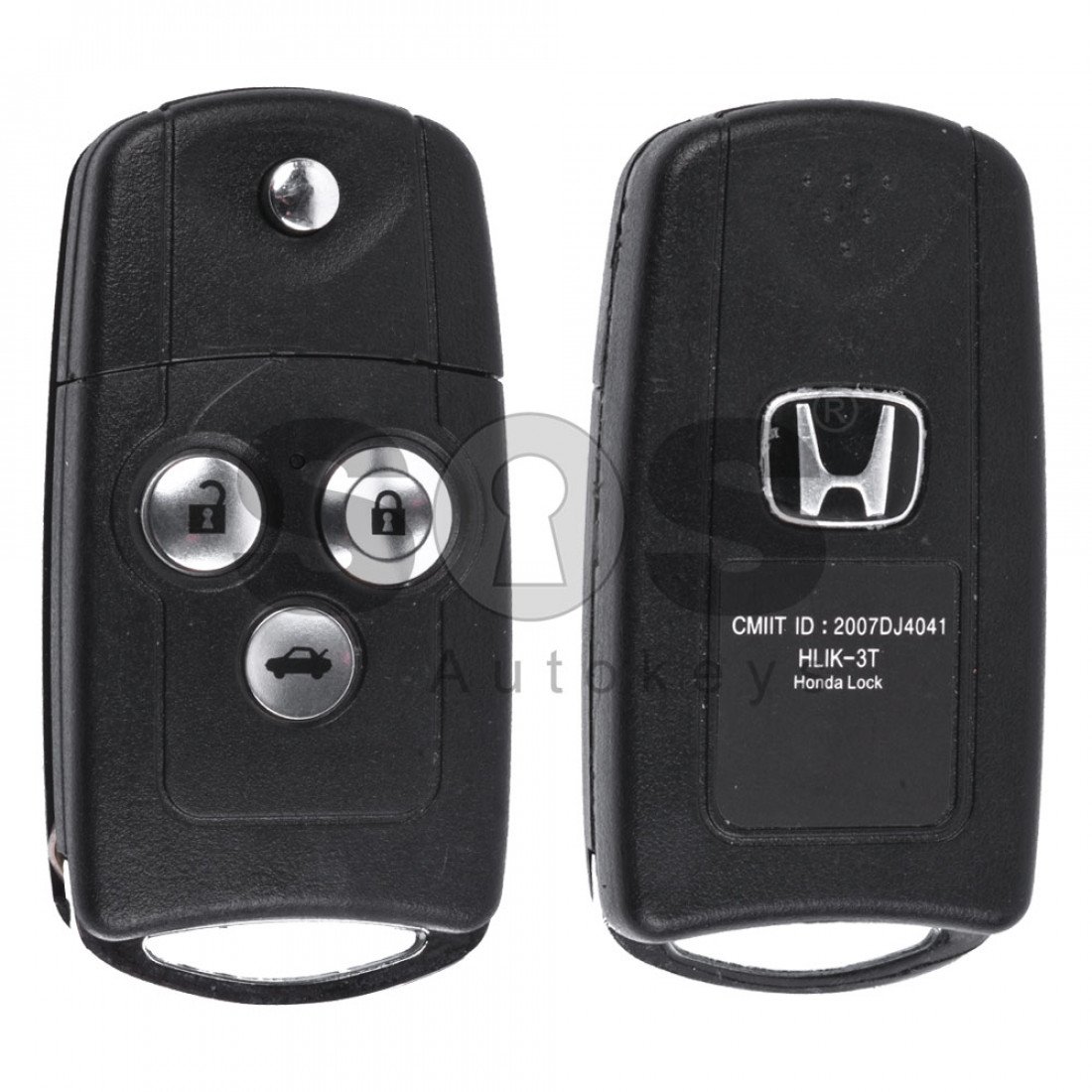 OEM Flip key for Honda Accord Buttons:3 / Frequency:433MHz ...
