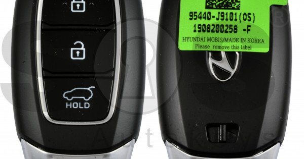 OEM Smart Key for Hyundai KONA 2002+ Buttons:3 / Frequency:433MHz ...