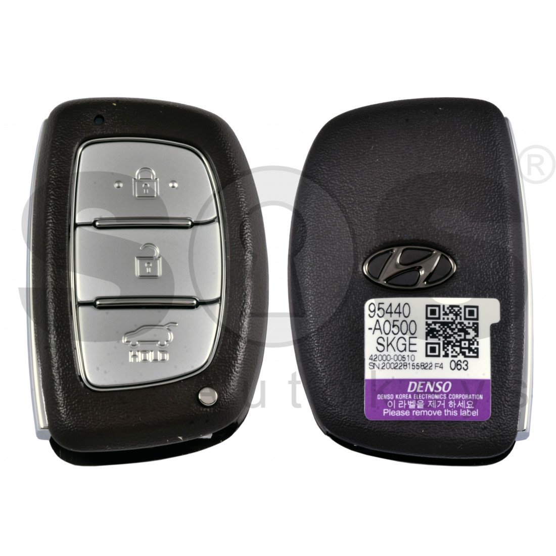 OEM Smart Key for Hyundai Creta 2019+ Buttons:3 / Frequency:433MHz ...