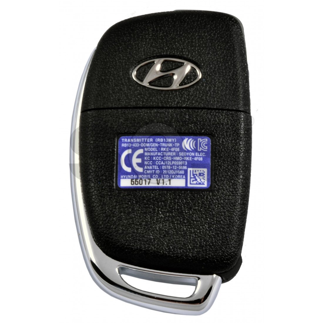 OEM Flip Key for Hyundai Accent 2014-2016 Buttons:3 / Frequency:433MHz ...