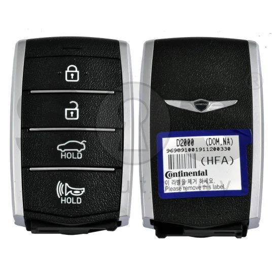 OEM Smart Key for Hyundai Genesis G90 2017+ Buttons:4 / Frequency ...
