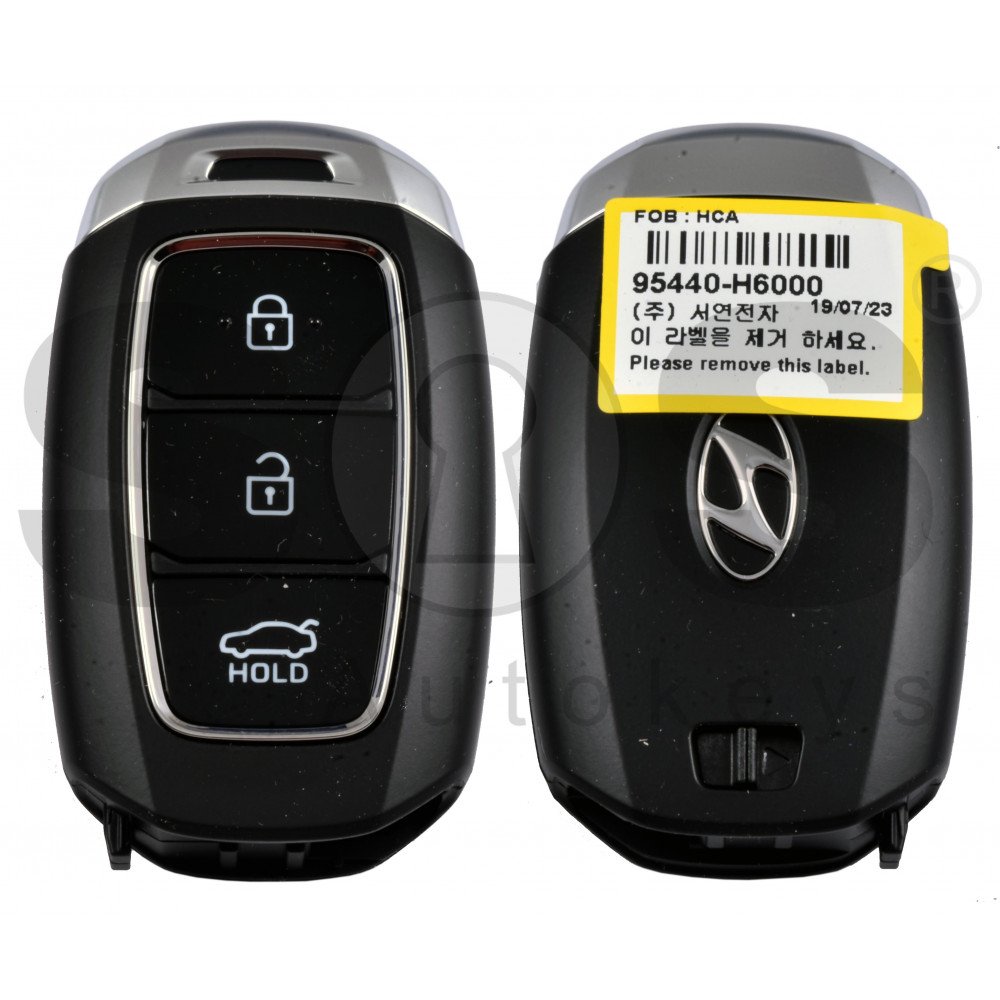 OEM Smart Key for Hyundai Accent 2018-2019 Buttons:3 / Frequency:433MHz ...