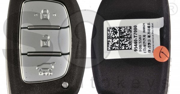 OEM Smart Key for Hyundai I20 2021+ Buttons:3 / Frequency: 433MHz ...