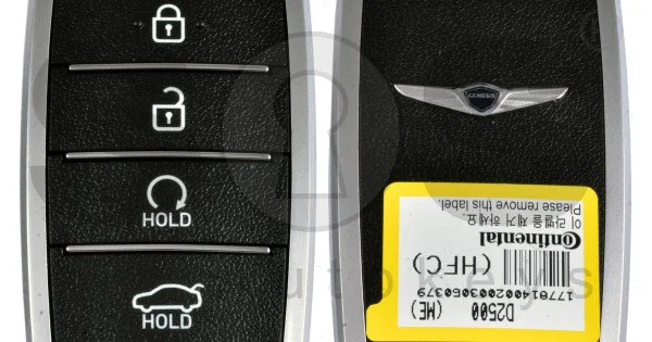OEM Smart Key for Hyundai Genesis G70 2022 Buttons:4 / Frequency:433MHz ...