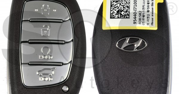 OEM Smart Key for Hyundai Creta 2023 Buttons:4 / Frequency: 433MHz ...
