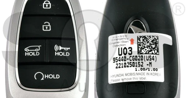 OEM Smart Key for Hyundai Staria 2022 Buttons:5 / Frequency:433MHz ...