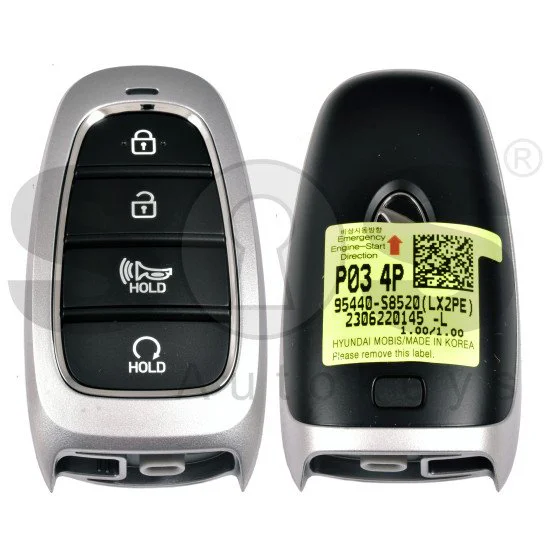 OEM Smart Key for Hyundai PALISADE 2023 Buttons:4 / Frequency:433MHz ...