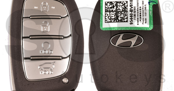 OEM Smart Key for Hyundai CRETA 2025 Buttons:4 / Frequency: 433MHz ...