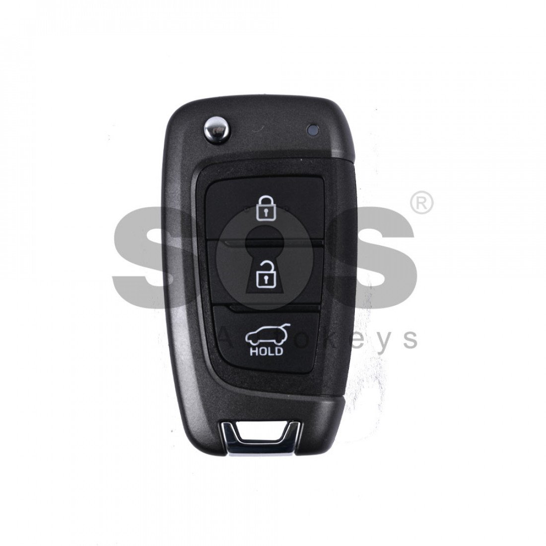 OEM Flip Key for Hyundai I30 2017+ Buttons:3 / Frequency:433 MHz ...