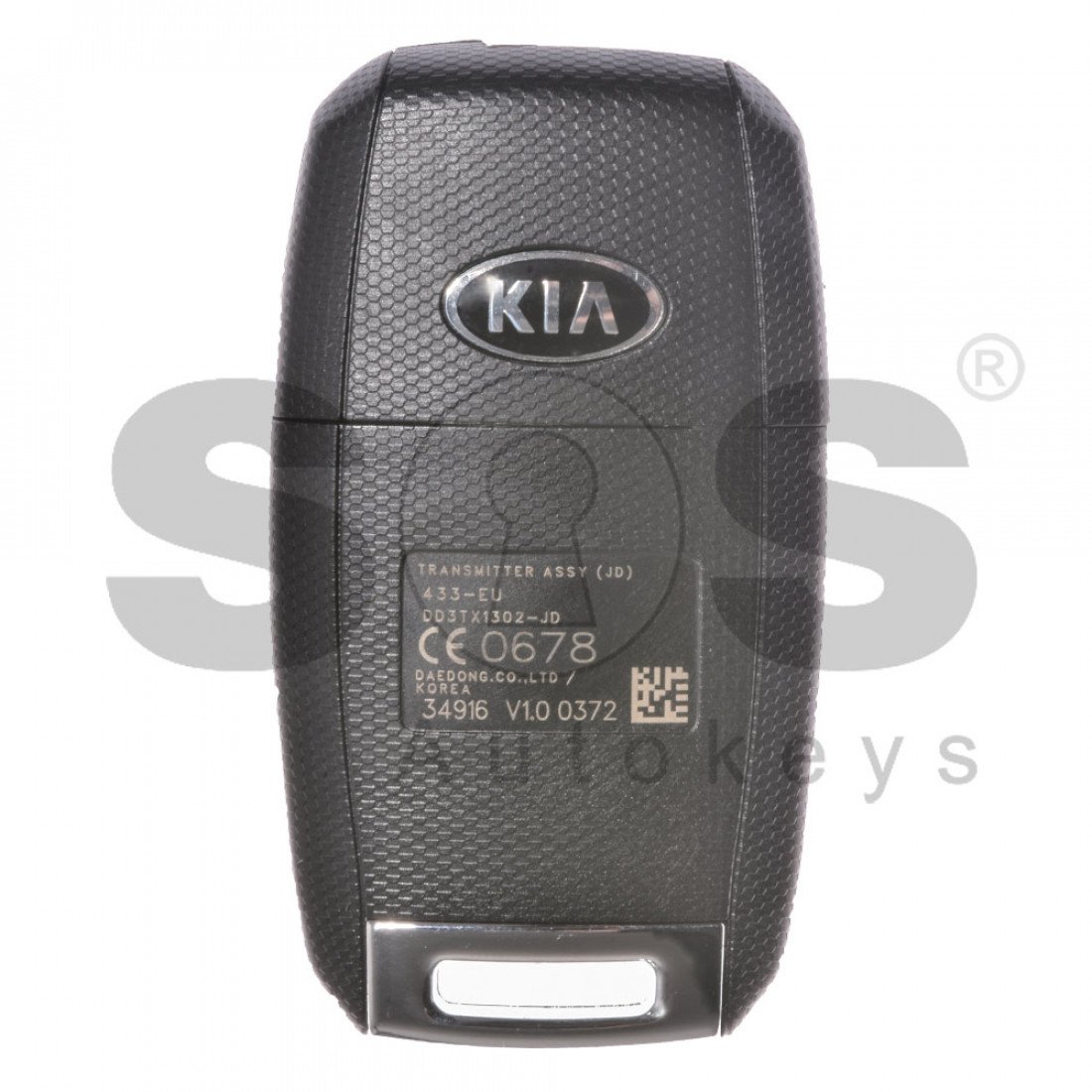 OEM Flip Key for Kia CEED 2015+ Buttons:3 / Frequency:433MHz ...