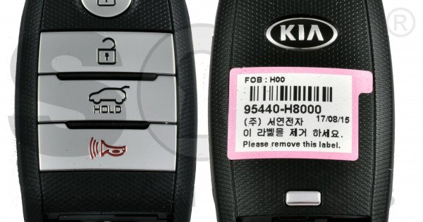 OEM Smart Key for KIA Stonic 2017-2018 Buttons:3+1P / Frequency: 433MHz ...