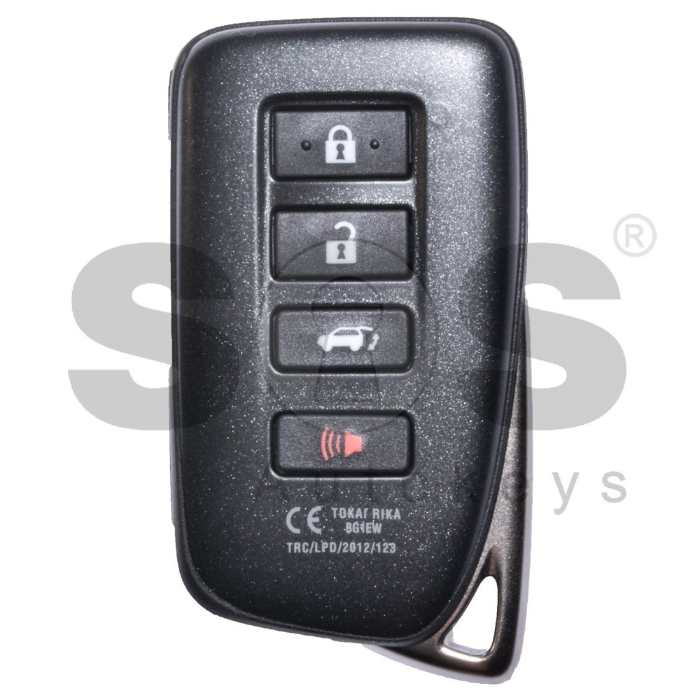 OEM Smart Key for Lexus LX570 Buttons:3+1 / Frequency:434MHz ...