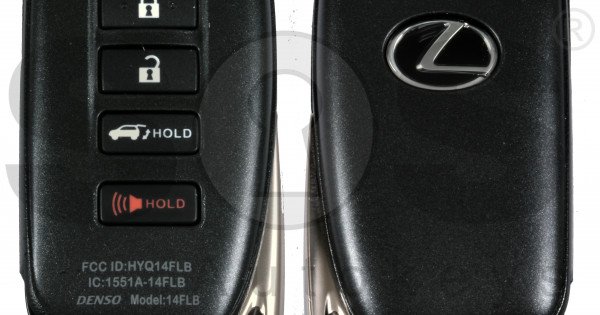 OEM Smart Key for Lexus RX 2022/ Buttons:3+1 / Frequency:315MHz ...