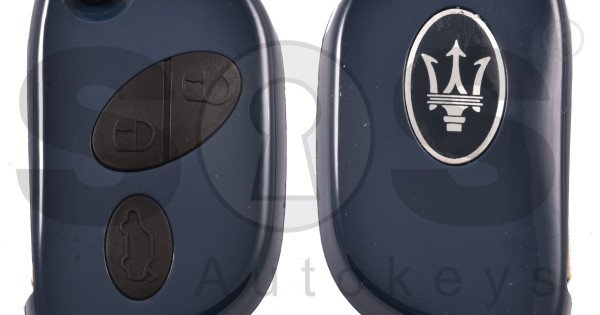 Flip Key for Maserati Granturismo/Quaqatroporte 2005-2011 Buttons:3 ...
