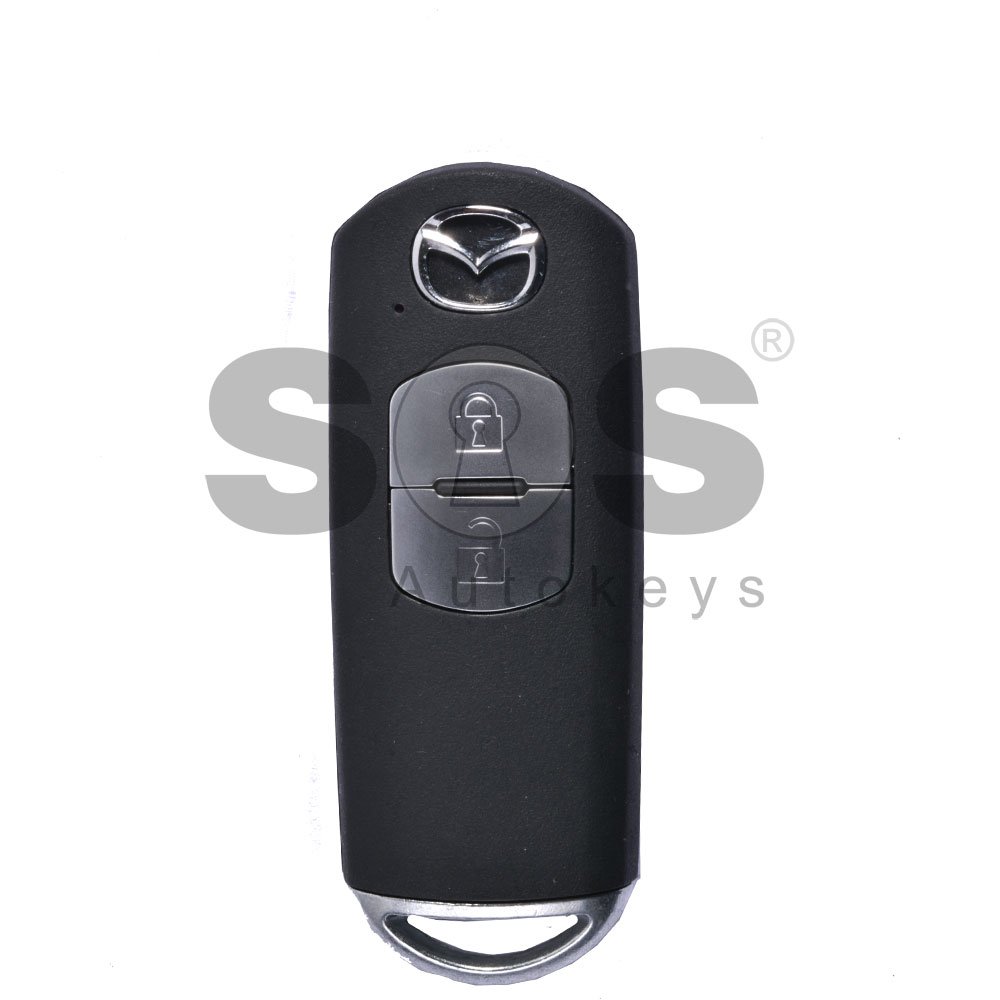 Smart Key for Mazda Buttons:2 / Frequency:434MHz / Transponder:HITAG ...