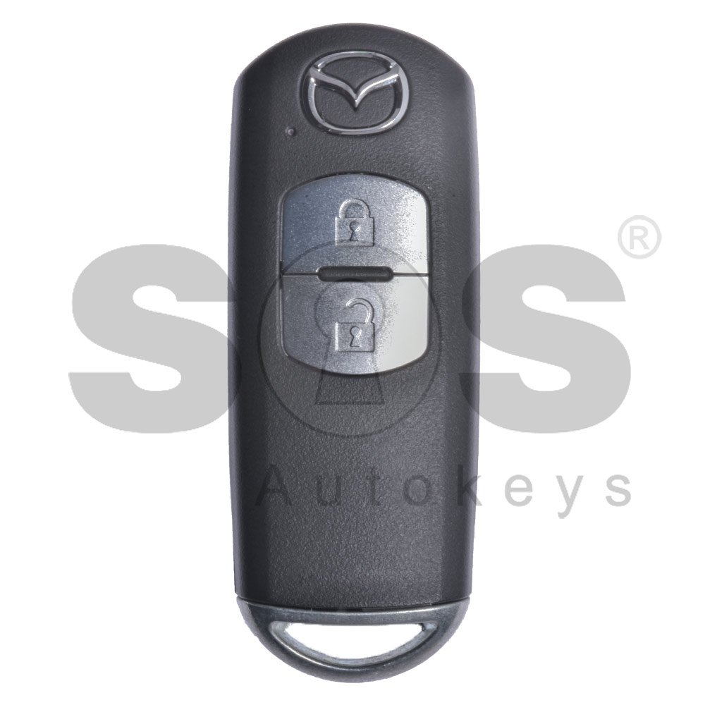 OEM Smart Key for Mazda 2 / Buttons:2 / Frequency:434MHz / Transponder ...