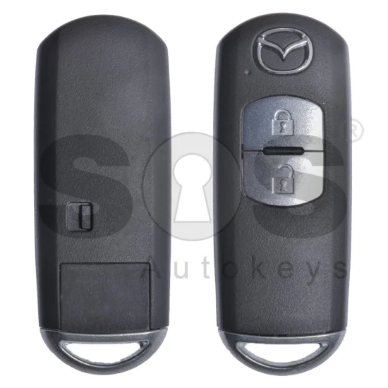 OEM Smart Key for Mazda Buttons:2 / Frequency:434MHz / Blade signature ...