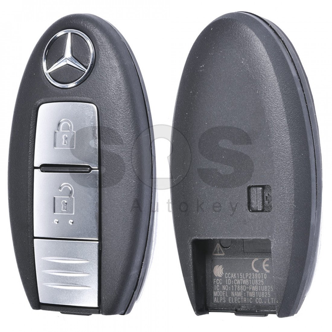 OEM Smart Key for Mercedes X-Class Buttons:2 / Frequency:434MHz ...