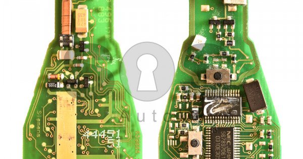 OEM Smart Key (PCB) for Mercedes-Benz Buttons:2 / Frequency:433MHz ...