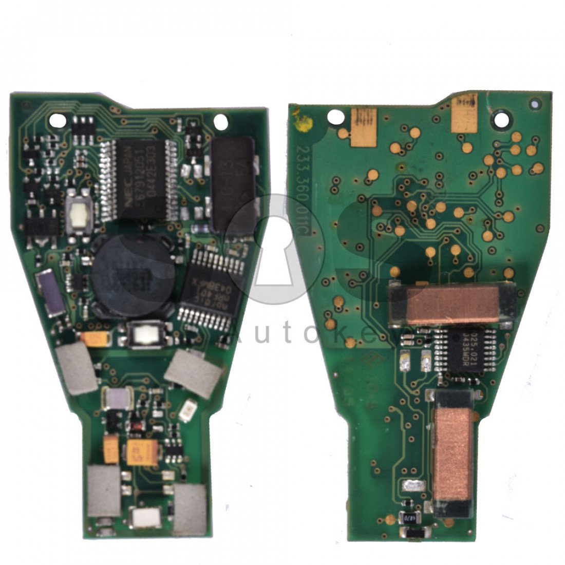 OEM Smart Key (PCB) for Mercedes-Benz Buttons:2 / Frequency:433MHz ...