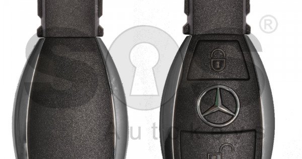 OEM Smart Key Mercedes W204 C-Class / Buttons:2 / Frequency:434MHz ...