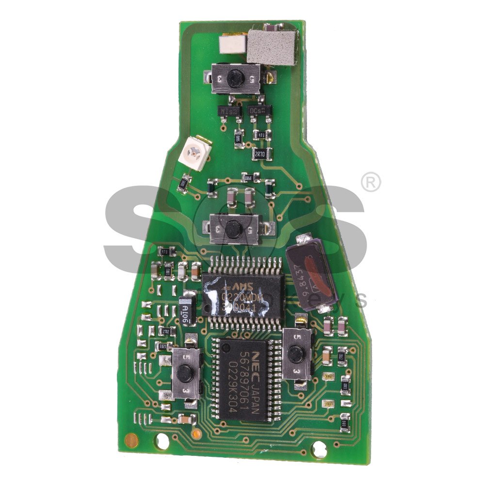 OEM Smart Key (PCB) for Mercedes-Benz Buttons:4 / Frequency:315MHz ...