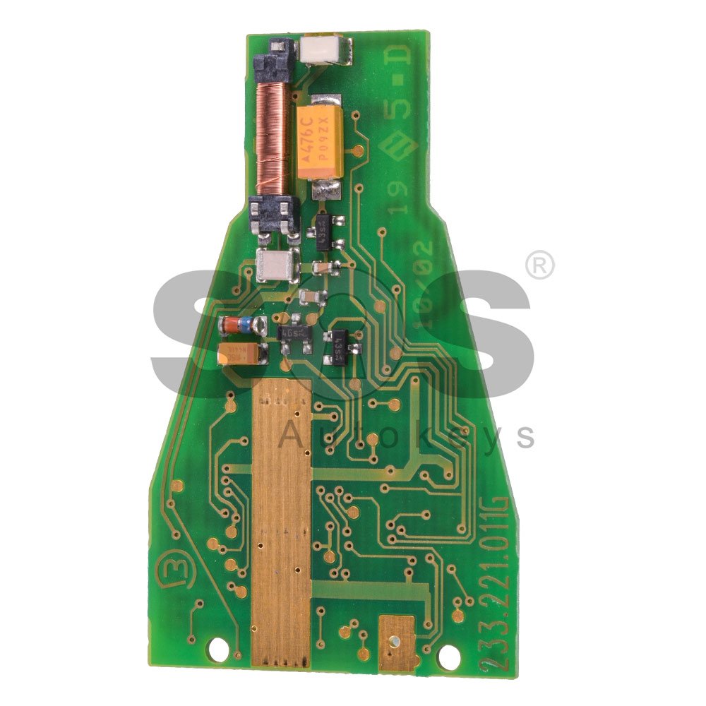 OEM Smart Key (PCB) for Mercedes-Benz Buttons:4 / Frequency:315MHz ...