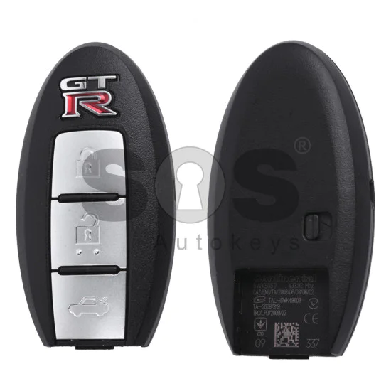 OEM Smart Key for Nissan GT-R Buttons:3 / Frequency:433MHz ...
