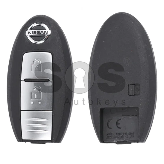 OEM Smart Key for Nissan Juke WITHOUT SLOT Buttons:2 / Frequency:433 ...
