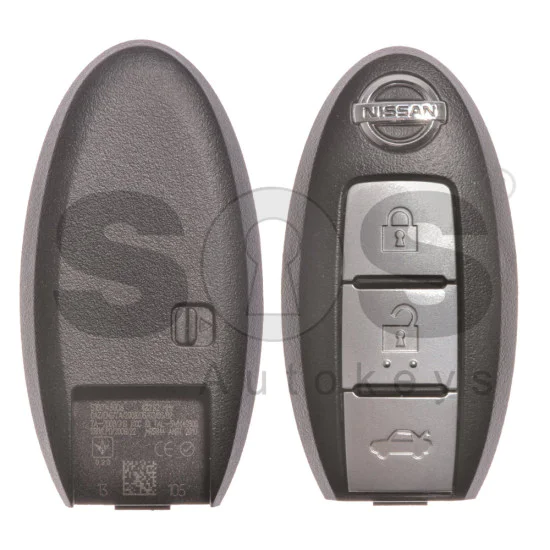 OEM Smart Key for Nissan Buttons:3 / Frequency: 434MHz / Transponder ...