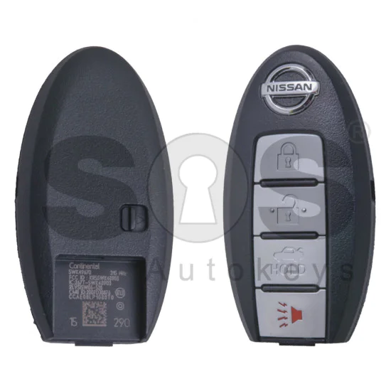OEM Smart Key for Nissan Maxima Buttons:3+1P / Frequency: 315MHz ...