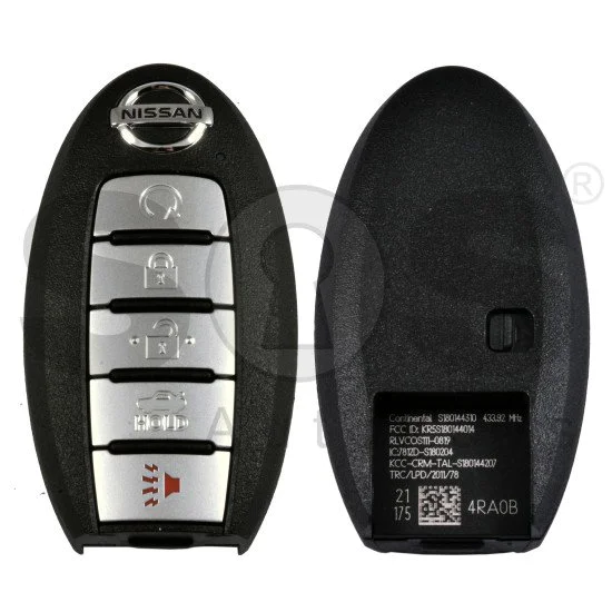 OEM Smart Key for Nissan ALTIMA 2016 Buttons:4+1P / Frequency: 434MHz ...