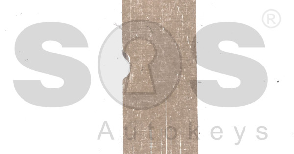 OEM Emergency Smart key Blade for KIA SONIC 2017 / Part No : 81996-P2800