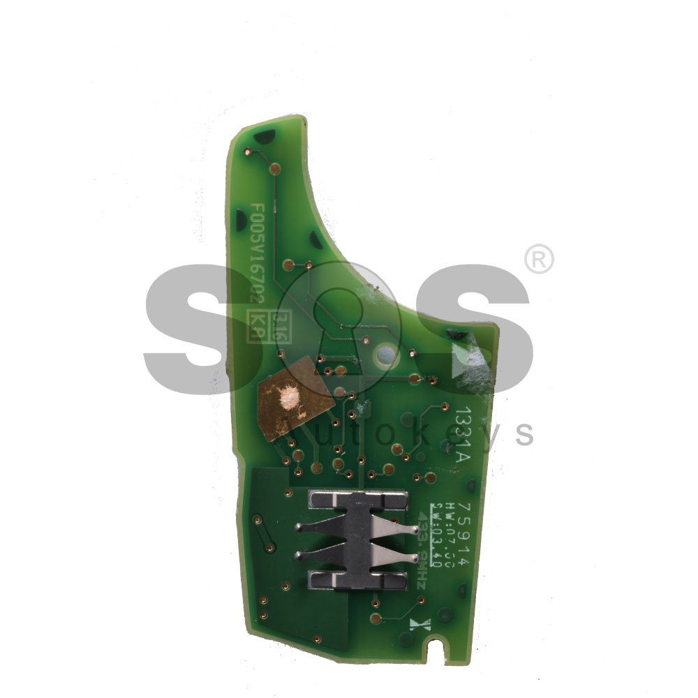 OEM Flip Key (PCB) for GENERAL MOTORS / OPEL / CHEVROLET / HOLDEN ...