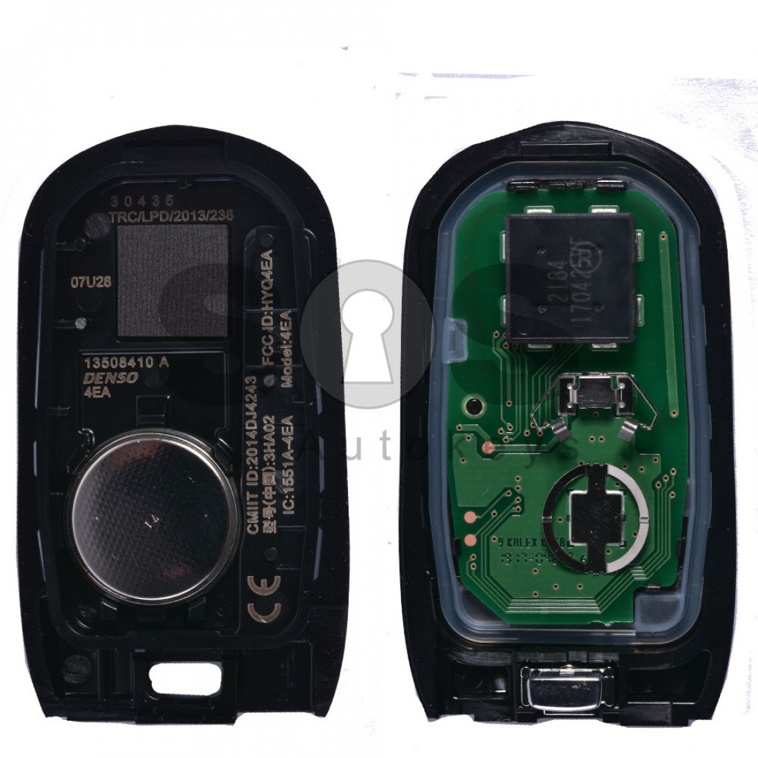 OEM Smart Key for Opel Astra K/Insignia Buttons:2 / Frequency:434MHz ...
