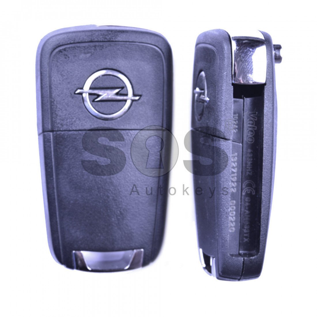OEM Flip Key for Opel Corsa D/Corsa E/Meriva 2012+ Buttons:2 ...