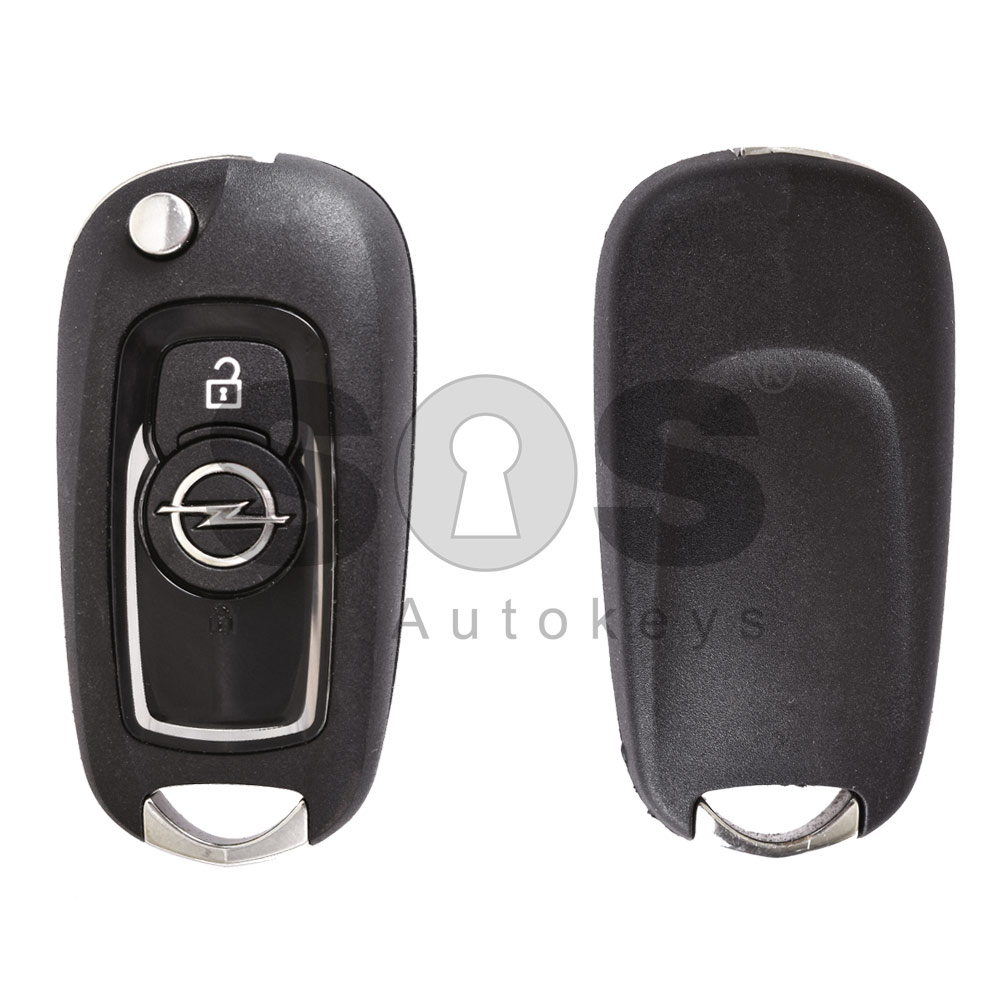 OEM Flip Key for Opel Astra K Buttons:2 / Frequency433MHz / Transponder ...